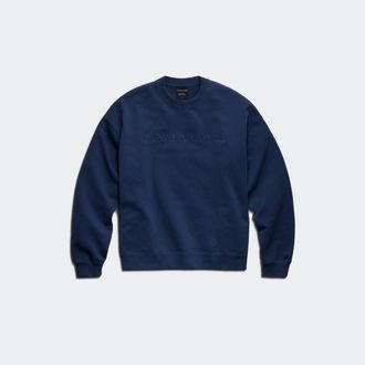 Canada Goose Rove Rundhalspullover mit Stickerei (M&auml;nnlich, Oxford Navy, S)