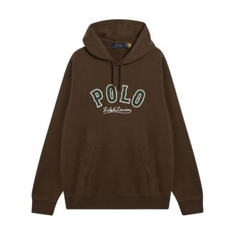 Polo Ralph Lauren Der RL Fleece Western-Logo Hoodie - - Sweatshirts & Hoodies - Herren - Braun - XL