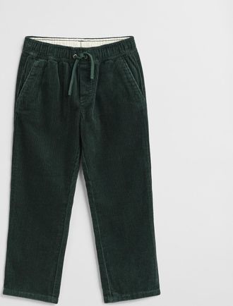 GANT Kinder Pull-On Cordhose (110/116) TARTAN Grün