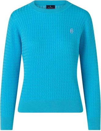 Conte Of Florence Femme, Pulls, Bleu, Taille: 40 FR Girocollo