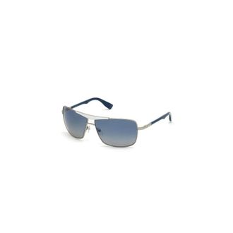 Web Eyewear Homme, Accessoires, Gris, Taille: ONE Size Metal Frame Aviator Lunettes de soleil