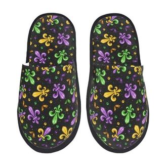 Generic Chaussures De Maison Carnaval Pour Femme Et Homme Pantoufles Duveteux Pantoufle Spa Chaussures Pour Camping F&ecirc;te M