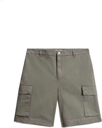 Woolrich Homme, Shorts, Vert, Taille: M Cotton Twill Cargo Short GD