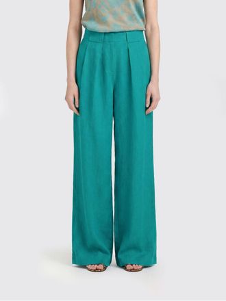 Momoni Pantalon Femme couleur &eacute;meraude