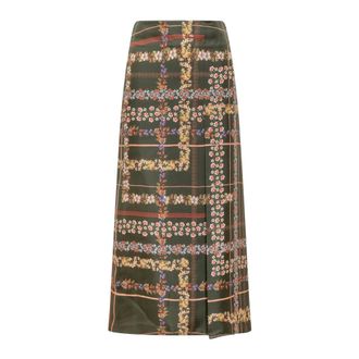 Momoni Femme, Jupes, Vert, Taille: 36 FR Chai Skirt