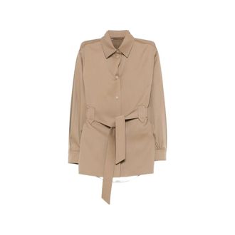 Max Mara Femme, Vestes, Beige, Taille: 38 FR Mxmagenzia 321 001