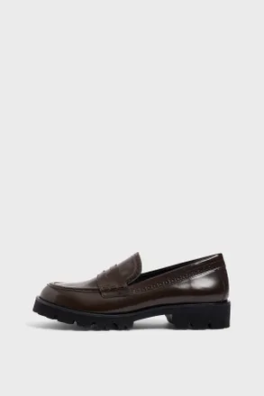 Gerard Darel Mocassins &agrave; semelle crant&eacute;e - JACK - Bordeaux