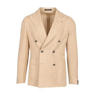 Tagliatore Darrel Blazer - - Jackets - Herren - Beige - S