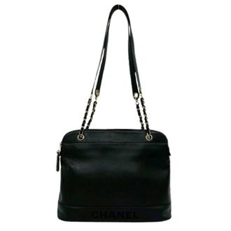 Chanel Pre-owned Classic Logo Leather Shoulder Bag - - Pre-owned - Damen - Schwarzk - ONE SIZE