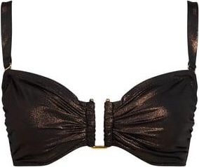 Grain De Sable Haut de maillot de bain brillant &agrave; bretelles amovibles