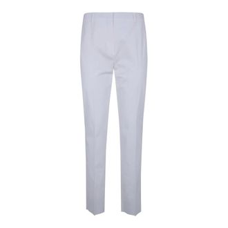 Max Mara Pantalon Tailleur - Femme - Pantalons - Blanc - Taille: 44 FR