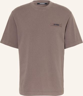 Jacquemus Jacquemus T-Shirt Le Tshirt Gros Grain braun