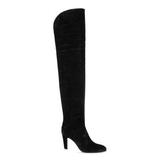 Chlo&eacute; Lederstiefeletten mit Absatz Eve - - Shoes - Damen - Schwarzk - 37 1/2 EU