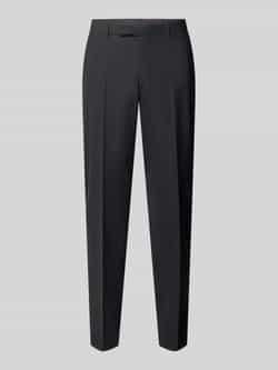 Cinque Slim Fit Business-Hose aus Schurwolle mit Satinstreifen