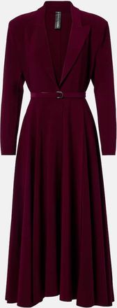 Norma Kamali Hemdblusenkleid aus Satin