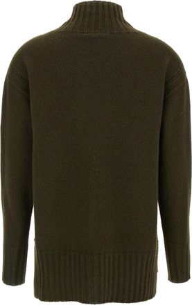 Tom Ford Cashmere Blend Turtleneck Sweater - Olive