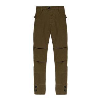 Dsquared2 Hose mit schmal zulaufendem Bein - - Trousers - Damen - Gr&uuml;n - S