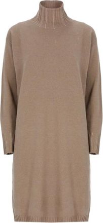 Fabiana Filippi Femme, Robes, Brun, Taille: 34 FR Wool Short Dress