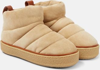 Isabel Marant Ankle Boots aus Veloursleder