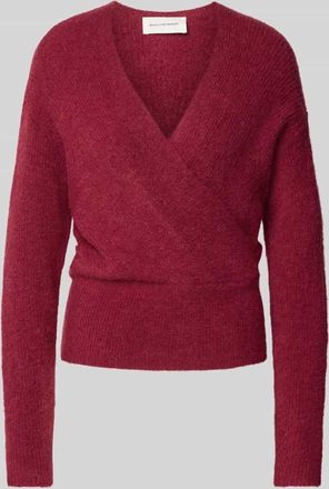 Moss Copenhagen Strickpullover in Wickel-Optik Modell Bondie Hope