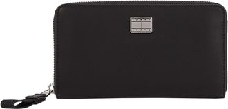 Tommy Jeans Damen Geldbörse American Cool Groß, Schwarz (Black), Einheitsgröße