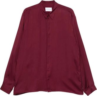 Marsém chemise à manches longues - Rouge