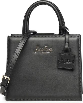 MC2 Saint Barth Femme, Sacs, Noir, Taille: ONE Size Hand Leather Bag