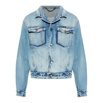Maison Margiela Homme, Vestes, Bleu, Taille: XL Veste en jean
