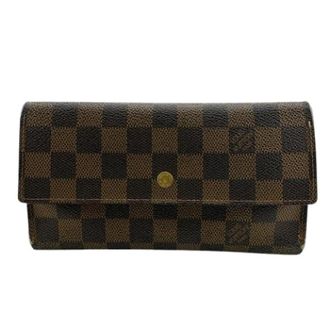 Louis Vuitton Pre-owned Leder Portemonnaie - - Pre-owned - Damen - Braun - ONE SIZE