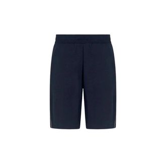 Emporio Armani Train Logo Bermuda - - Shorts - Herren - Blau - 3XL