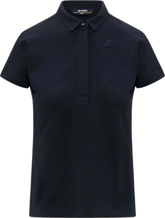 K-Way Femme, Tops, Bleu, Taille: 44 FR Amedea Polo
