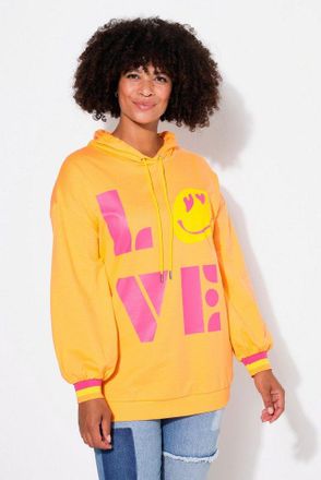 Angel Of Style Sweatshirt Hoodie LOVE SMILEY Motiv Kapuzensweater
