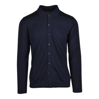 Slowear Slowear, Herren, Strickwaren, Blau, MGr&ouml;&szlig;e