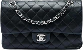 Chanel Pre-owned Double Flap Shoulder Bag - - Pre-owned - Damen - Schwarzk - ONE SIZE