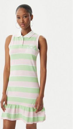 Juicy Couture Sommerkleid Juicy Peplum JCGED126016 Gr&uuml;n Regular Fit