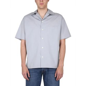 Alexander McQueen Hemdkragen mit Knopfleiste - - Shirts - Herren - Blau - M