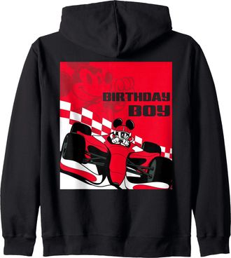 Disney Racing Birthday Boy Mickey Mouse Race Car Party Kapuzenjacke