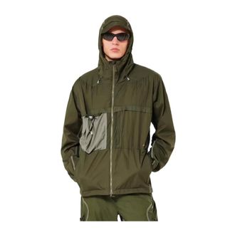 Oakley Homme, Vestes, Vert, Taille: XL Veste Coupe-Vent Latitude Flight