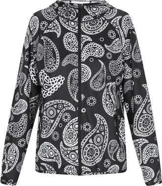 Usha Jacke Frauen schwarz mehrfarbig