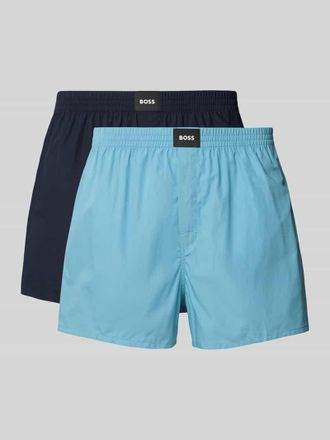 HUGO BOSS Regular Fit Trunks in Premiumqualit&auml;t im 2er-Pack