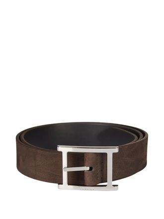 Orciani ceinture Amalfi &agrave; boucle g&eacute;om&eacute;trique - Marron