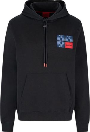 HUGO BOSS Herren, Sweatshirts & Hoodies, Schwarzk, 2XLGr&ouml;&szlig;e