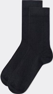 Calzedonia Kurze Herrensocken Mit Wolle Und Baumwolle Blau