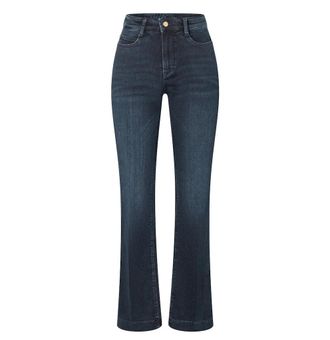 Mac Jeans Mac - Damen 5-Pocket Jeans, Dream Boot Authentic (5429-90-0358L), Größe:W38, Länge:L30, Farbe:Midnight Blue wash (D858)