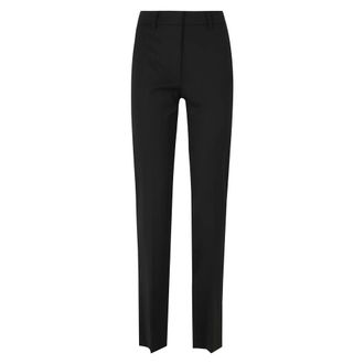 Federica Tosi Femme, Pantalons, Noir, Taille: 36 FR Straight Pantalons