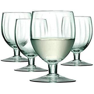 LSA International Mia Weinglas, Glas, Clear, 4 Stück (1er Pack), 4