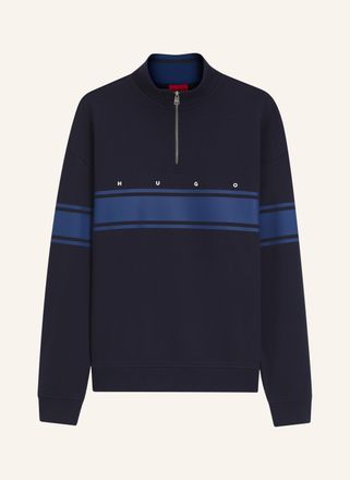HUGO BOSS Hugo Sweatshirt Demsizip Relaxed Fit blau