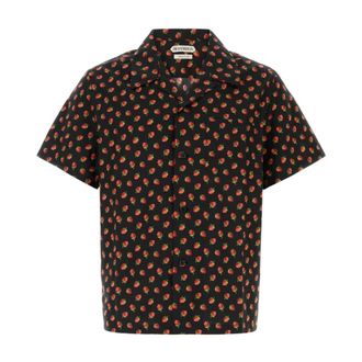 J.W.Anderson Bedrucktes Popeline-Hemd - - Shirts - Herren - Schwarzk - L