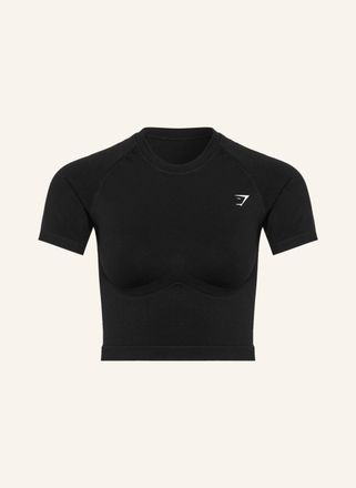 Gymshark Gymshark Cropped-Shirt Lift Seamless schwarz