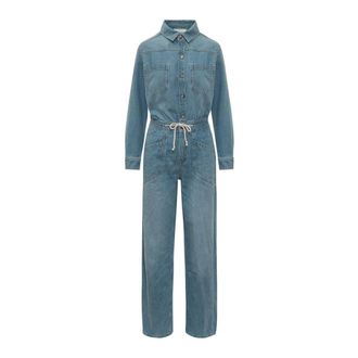 BA&SH Femme, Combinaisons et Ensembles, Bleu, Taille: 34 FR Combinaison Myrella